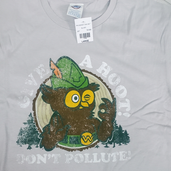 Delta | Shirts | Woodsy Owl Give A Hoot Dont Pollute Tee Multiple Sizes Nwt Unisex | Poshmark